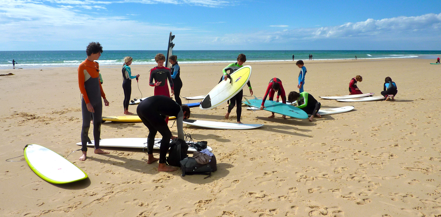 Formules pour Apprendre à Surfer Rapidement - École de Surf du Golf
